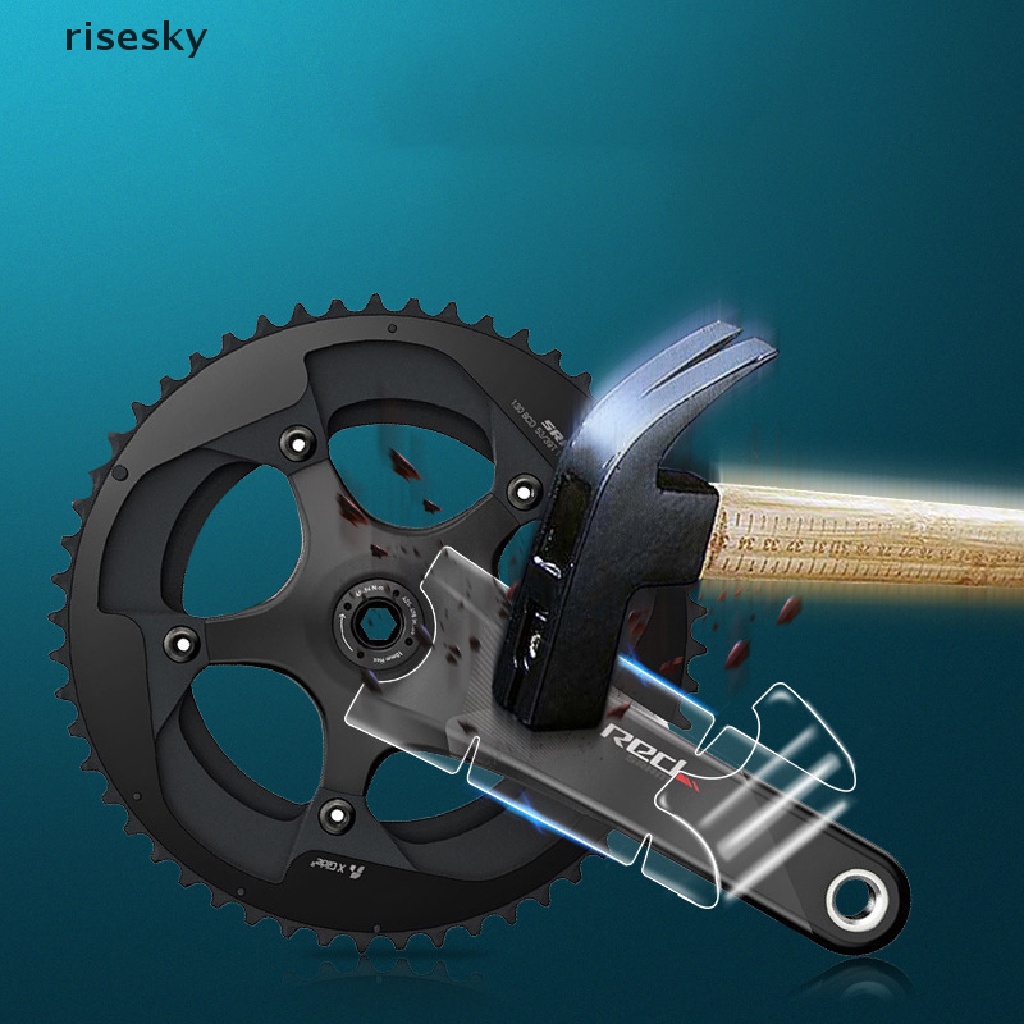 [risesky] Bicycle Crank Arm Protective Sticker Frame Tape Protective ...