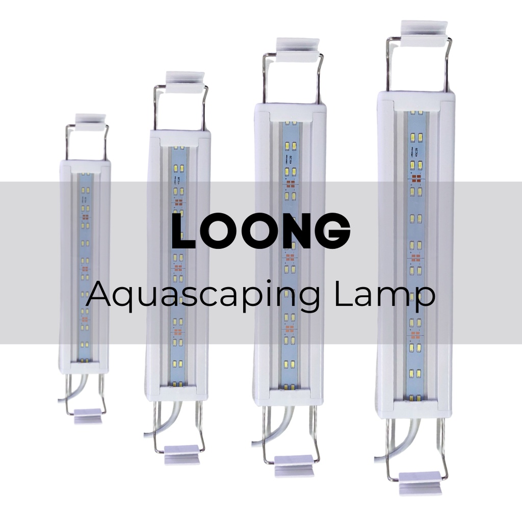 Loong Aquarium Led Light For Lowtech Plants 20-25cm | Shopee Philippines