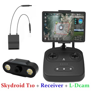 Skydroid T10 10CH 2.4GHZ FHSS Remote Control R10 Receiver PFV Camera ...