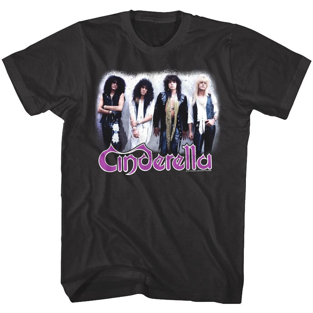 Cinderella The Last Mile Album Cover Art Mens T Shirt Metal Rock Band ...