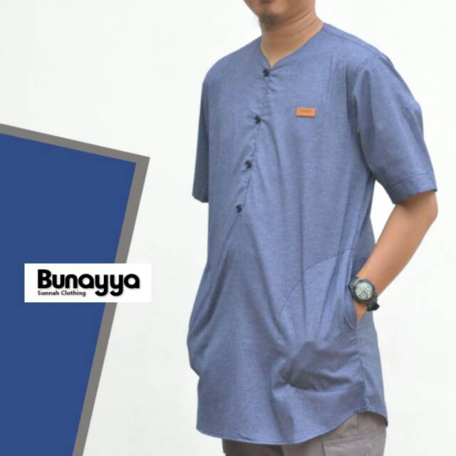 Kurta Stripe Bunayya Sunah Indonesia Kurta Salur | Shopee Philippines