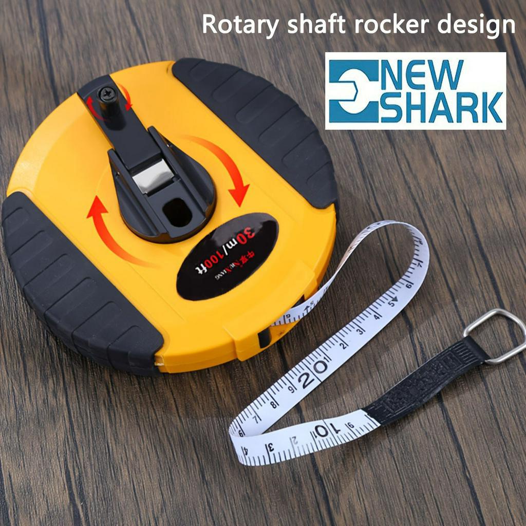 Tape Measure, 164feet/50m 33feet/10m Self Adjusting End Hook Dual Sided ...