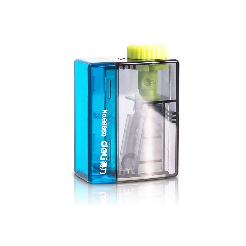 Deli Mini Pencil Sharpener 4-angle Blade Adjustable Fancy Pencil ...