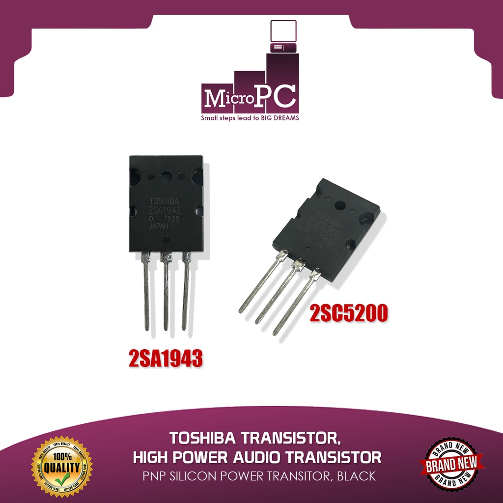 TOSHIBA TRANSISTOR, HIGH POWER AUDIO TRANSISTOR, PNP SILICON POWER ...