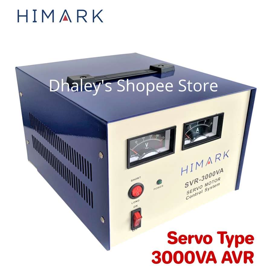 Himark SVR-3000 VA AVR Automatic Voltage Regulator 3000VA with Power On ...