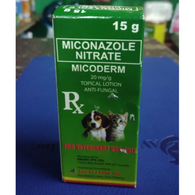 Miconazole nitrate Micoderm Tropical Lotion Anti-fungal for your pet ...