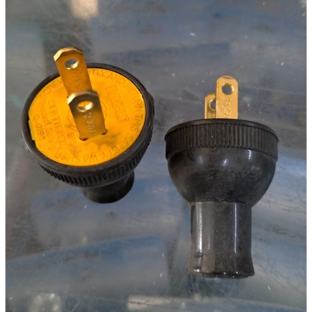 Eagle Electric Plastic Plug 121 5 Amps | Shopee Philippines