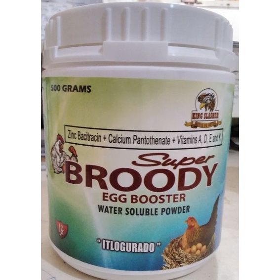 King Slasher - Super Broody Egg Booster | 500g | Shopee Philippines