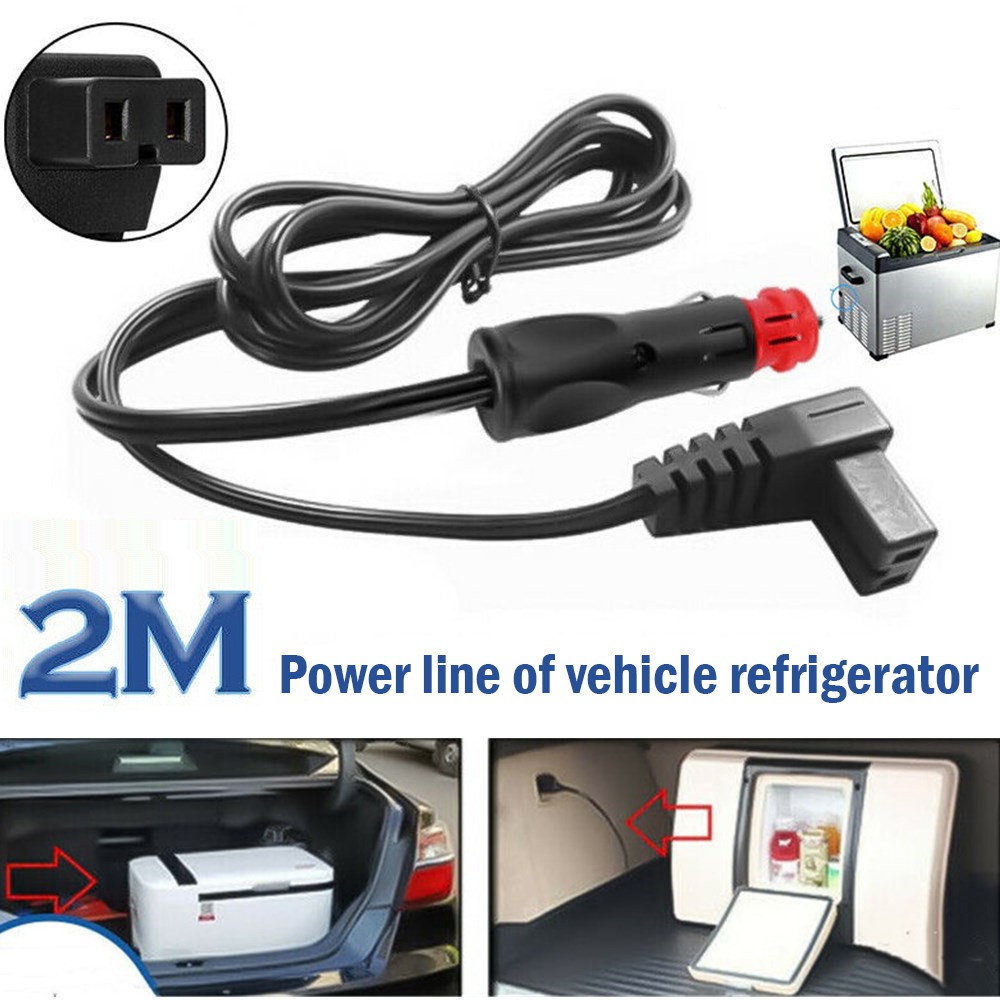 12V Merit and Cigarette Plug to Waeco Fridge Adaptor 2M Power Lead ...