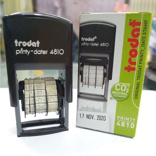 Trodat Printy Dater 4810 3mm date stamp | Shopee Philippines