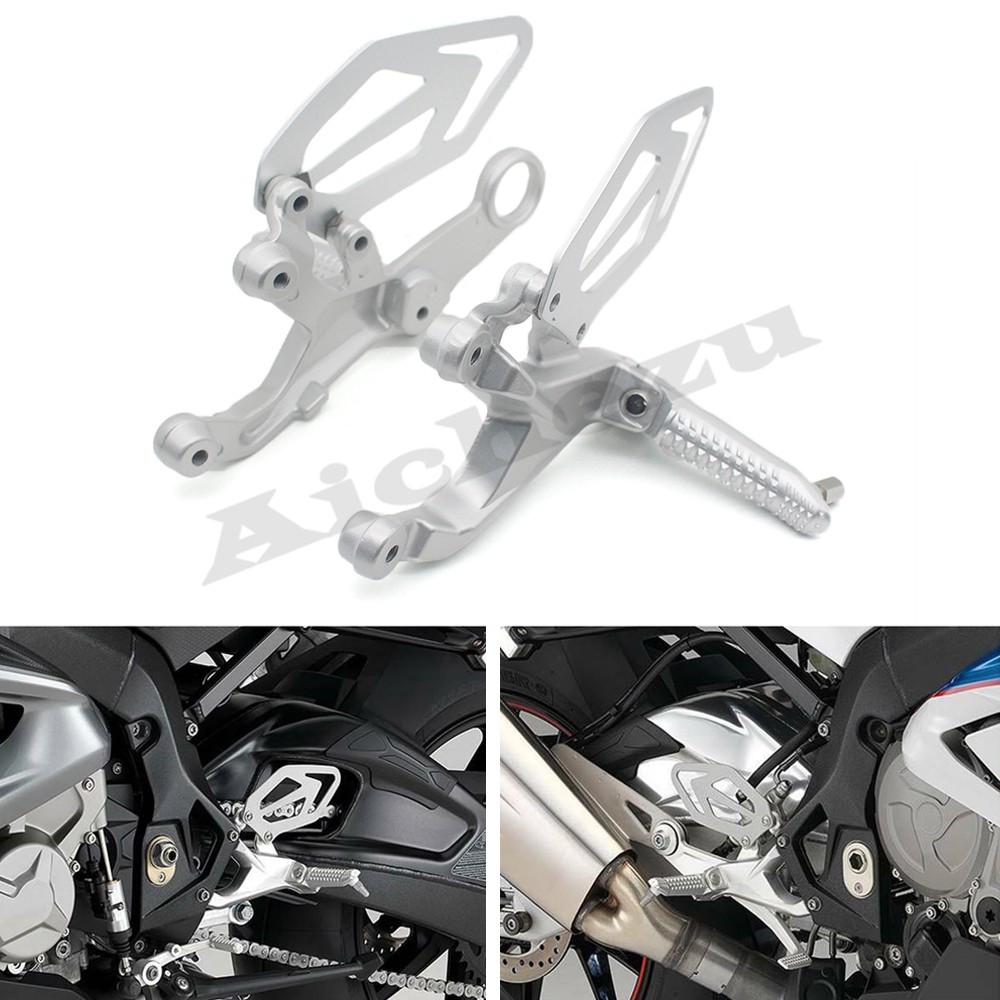ACZ Motorcycle L&R Front Rider Powder FootPeg Footrest Bracket for BMW ...