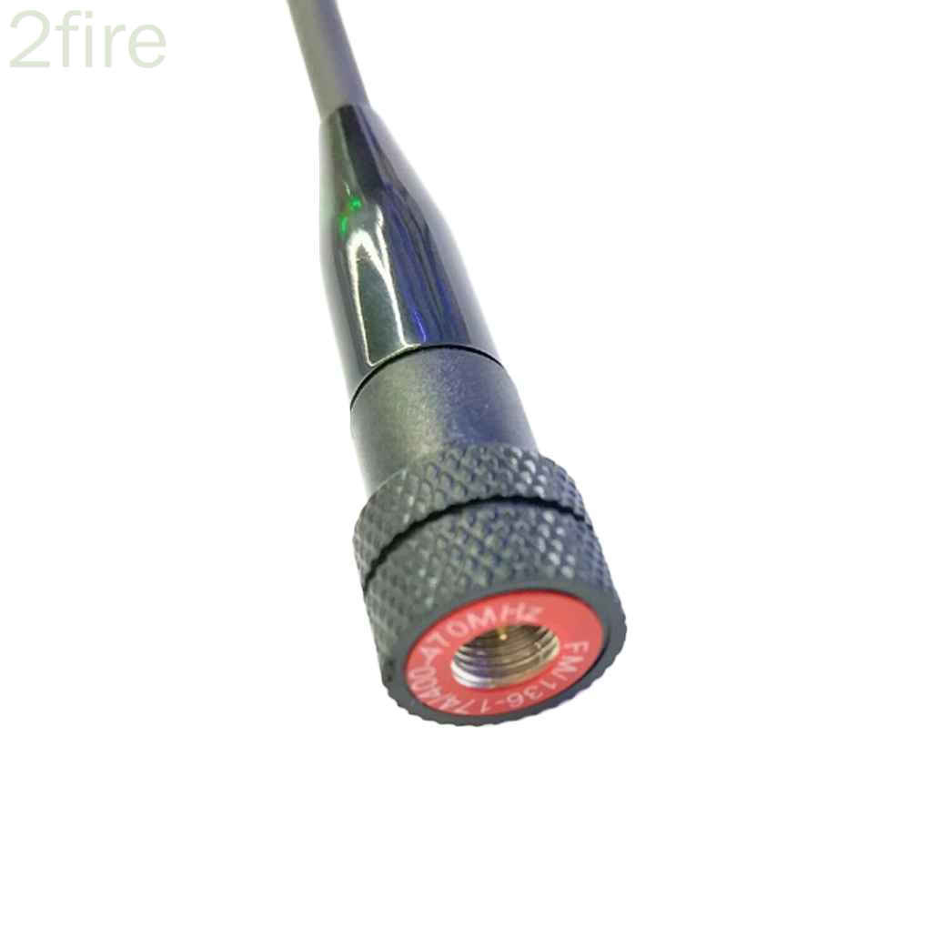 669C SMA Male Flexible VHF UHF Dual Band Two Way Radio Antenna for YAESU Vertex VX-1R VX-2R VX ...