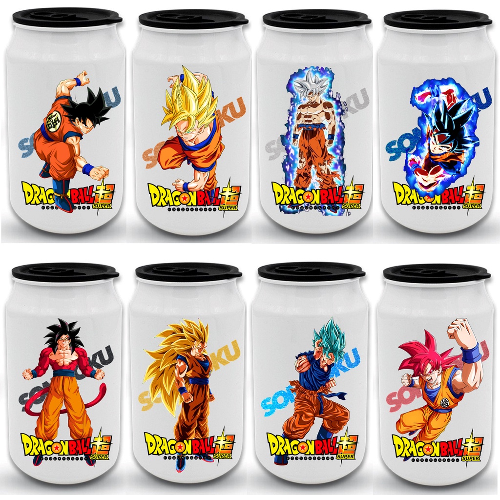 Personalized Anime Super Dragon Ball Heroes Tumbler Can Sports Bottle ...