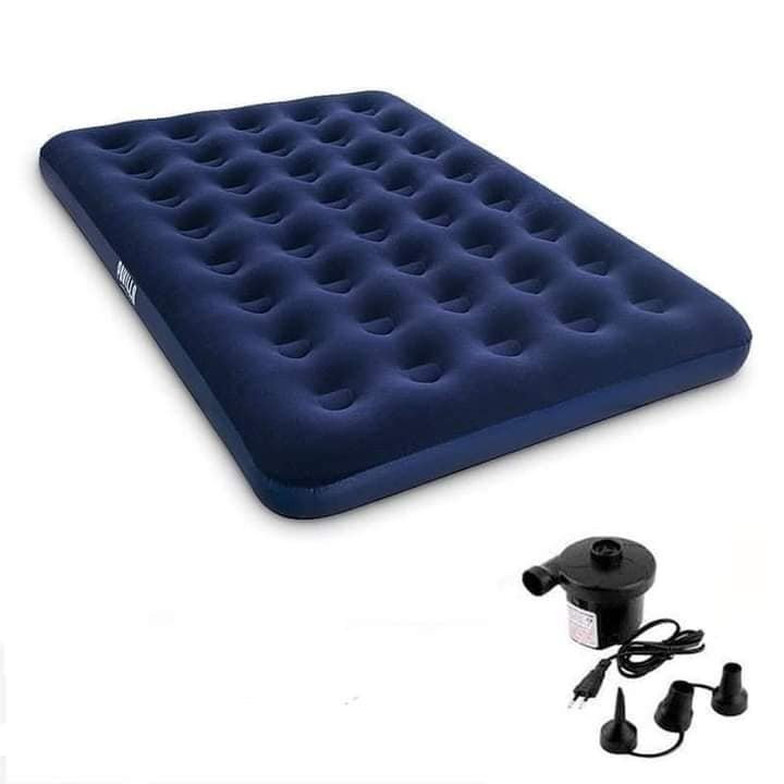 (67002) Bestway Inflatable Double Air Bed with Electric Pump | Shopee ...