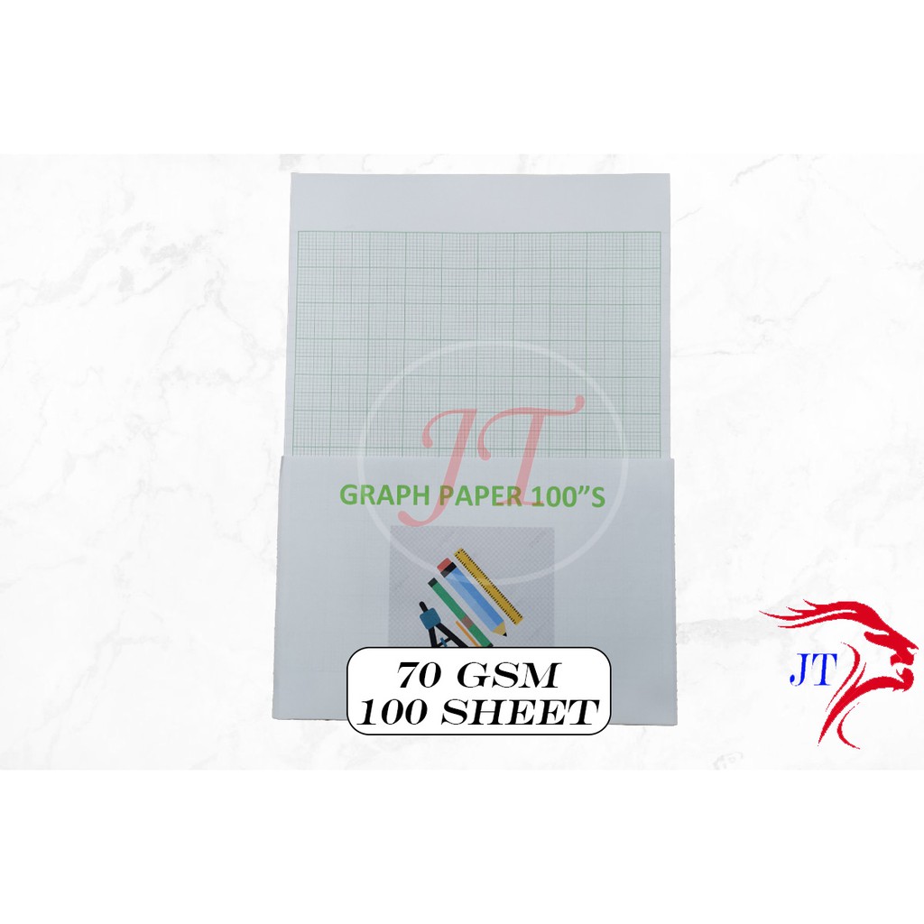 A4 GRAPH PAPER 100 Sheet 70GSM | Shopee Philippines