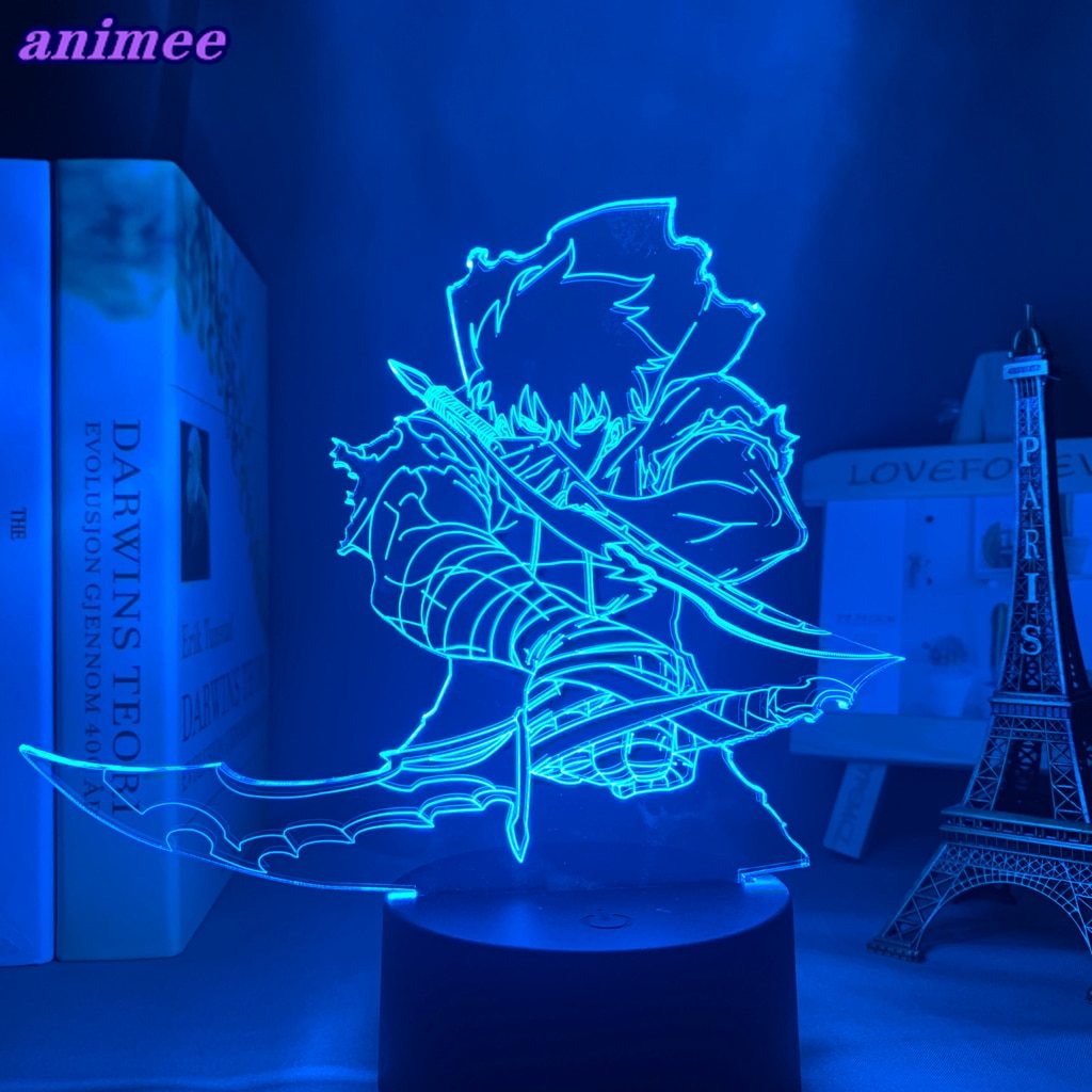 Anime Led Light Solo Leveling for Children's Room Decor Night Light Kid ...