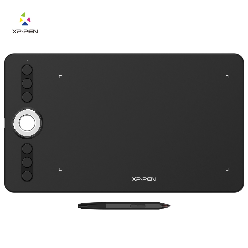 XPPen Deco 02 Drawing Tablet With Eraser Pen (10” ×5.63”) | Shopee ...