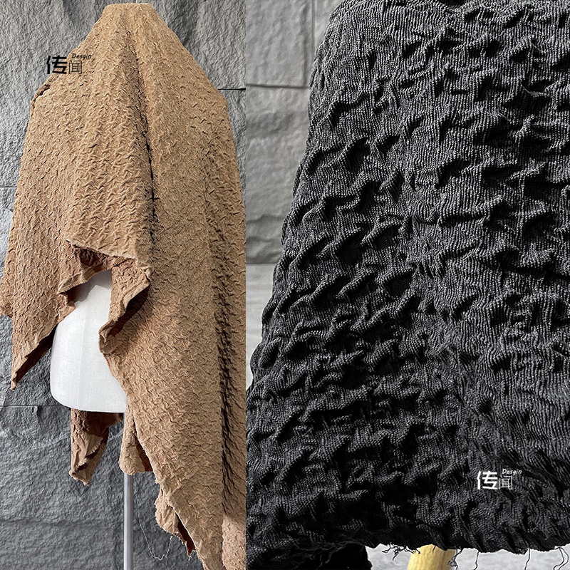 Houndstooth Embossed Heavy Texture Three-Dimensional Cloth Re-Creative ...