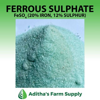 Ferrous Sulfate Fertilizer (FeSO4) Agricultural Grade - 200 grams / 1 kg by Aditha's | Shopee ...