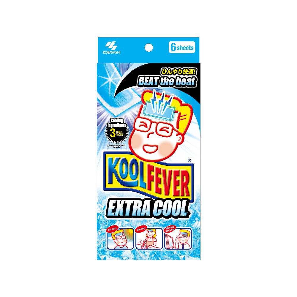 KOOLFEVER EXTRA COOL for Adults 6 Sheets | Shopee Philippines
