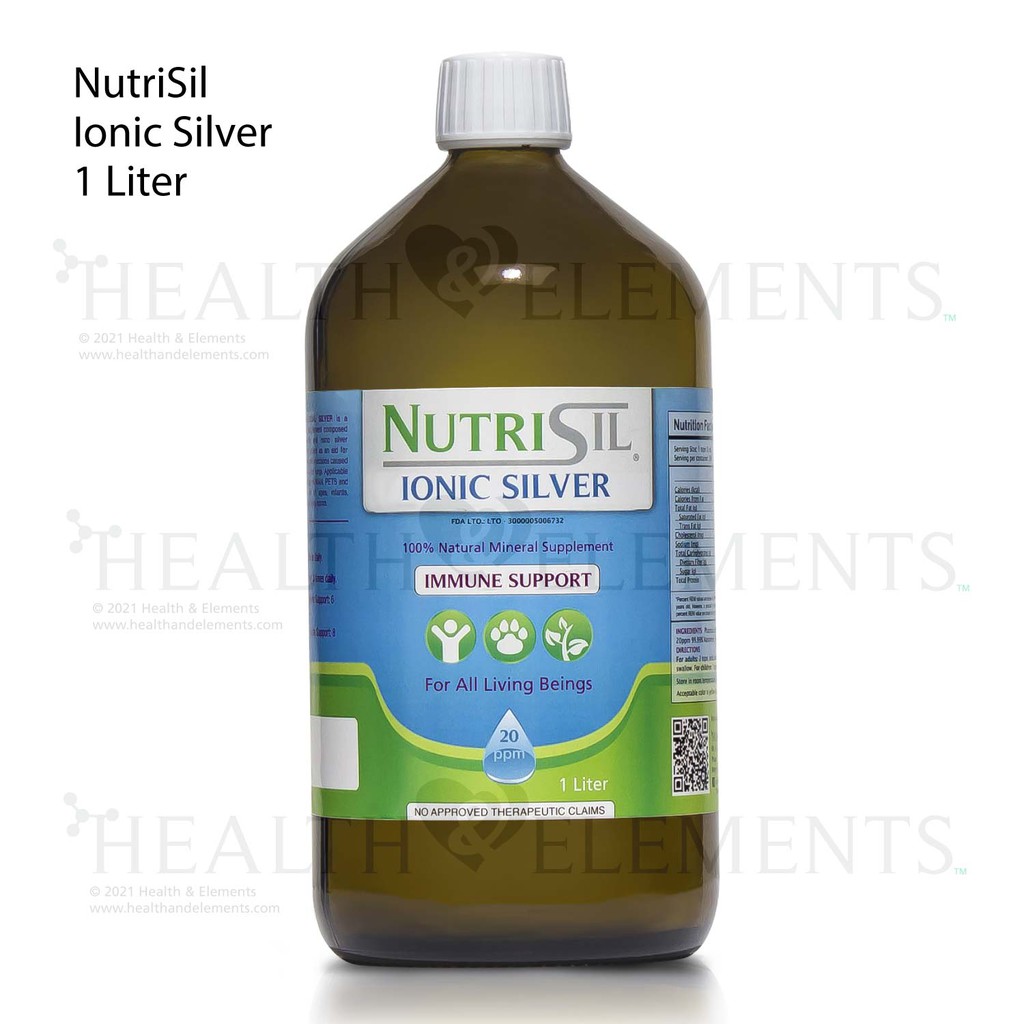 Nano Silver NutriSil (Colloidal/Ionic) | Shopee Philippines