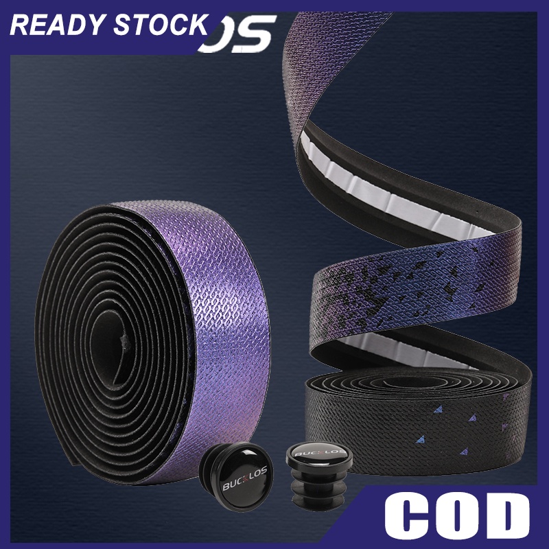 New Road Bike Bar Tape Purple Gradient Tape Durable Shock Absorption ...