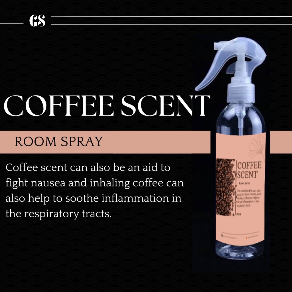 Room and Linen Spray Antibacterial (Coffee Scent) (Accepting Rebranding ...