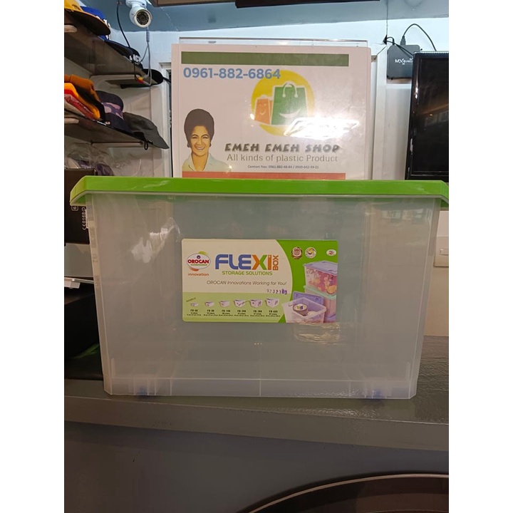 FLEXIBOX Storage Box FB300 OROCAN 67Liters | Shopee Philippines