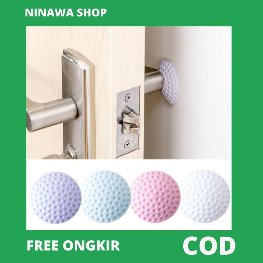 Door Handle Crash Pad Wall Protectors Doorknob Lock | Shopee Philippines