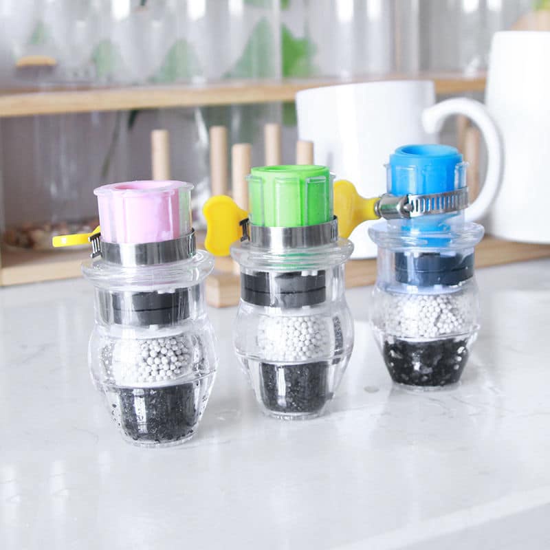 Faucet Water Filter Carbon Home Kitchen Faucet Tap Water Clean Purifier ...