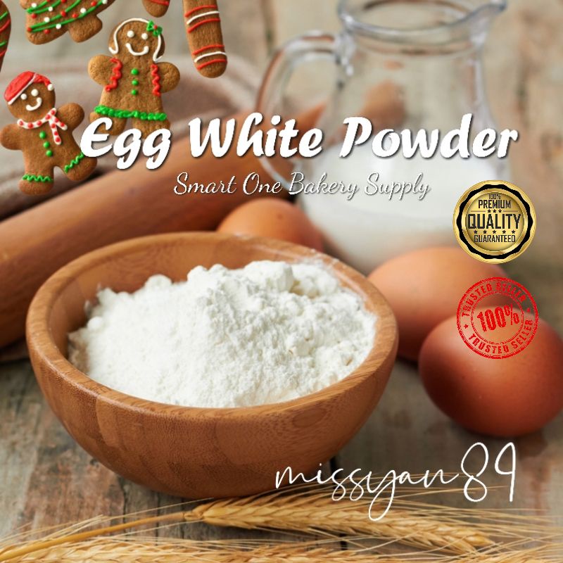 Premium Pure Egg White Powder 特级纯 蛋白粉 糖霜粉 Meringue Royal Icing Powder ...