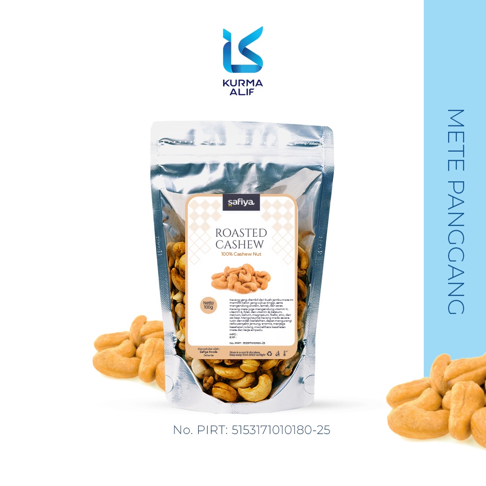 500 Gram Roasted Cashew Nuts - Roasted Cashew Original Premium Quality ...