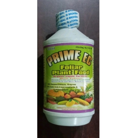 PRIME EC ORGANIC FOLIAR PLANT FOOD FOLIAR FERTILIZER (300 ML) | Shopee ...