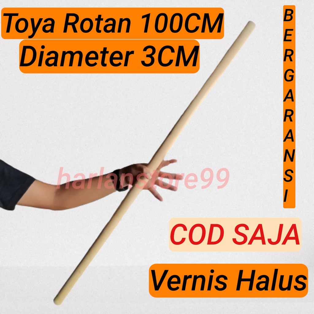 Toya ROTAN - TOYA WHUSU - TOYA PENCAK SILAT - RATTAN STICK - LENGTH ...
