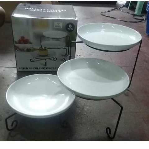 Round buffet server 3 tier | Shopee Philippines