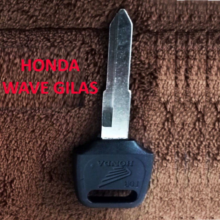 Honda Wave Gilas Key Keys Duplicate Black Motorcycle | Shopee Philippines
