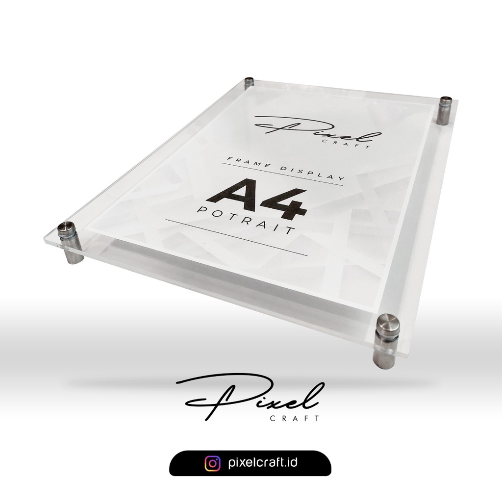 Acrylic Frame Display / Acrylic Display Frame | Shopee Philippines