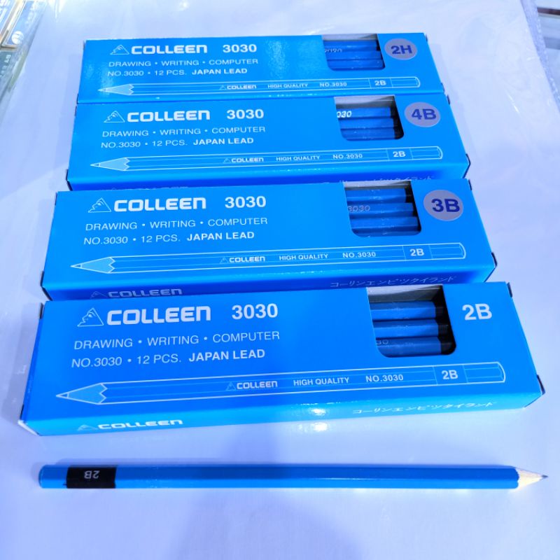 Pencil Colleen 3030 Japan lead 15 pesos per piece | Shopee Philippines