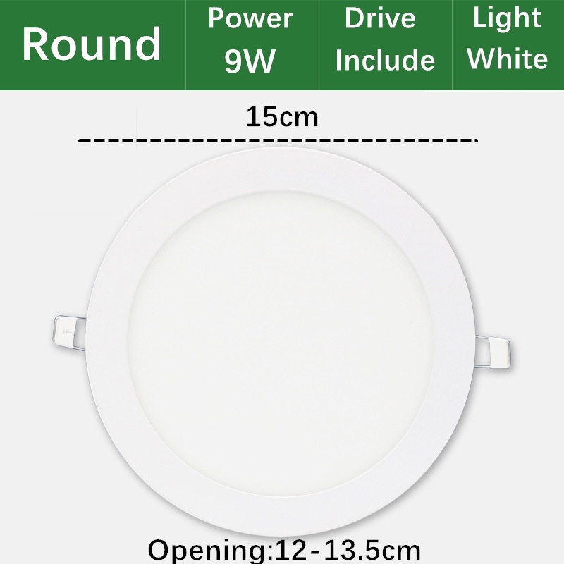 LED pin Light ceiling light Recessed Downlight Square Round Panel light ...