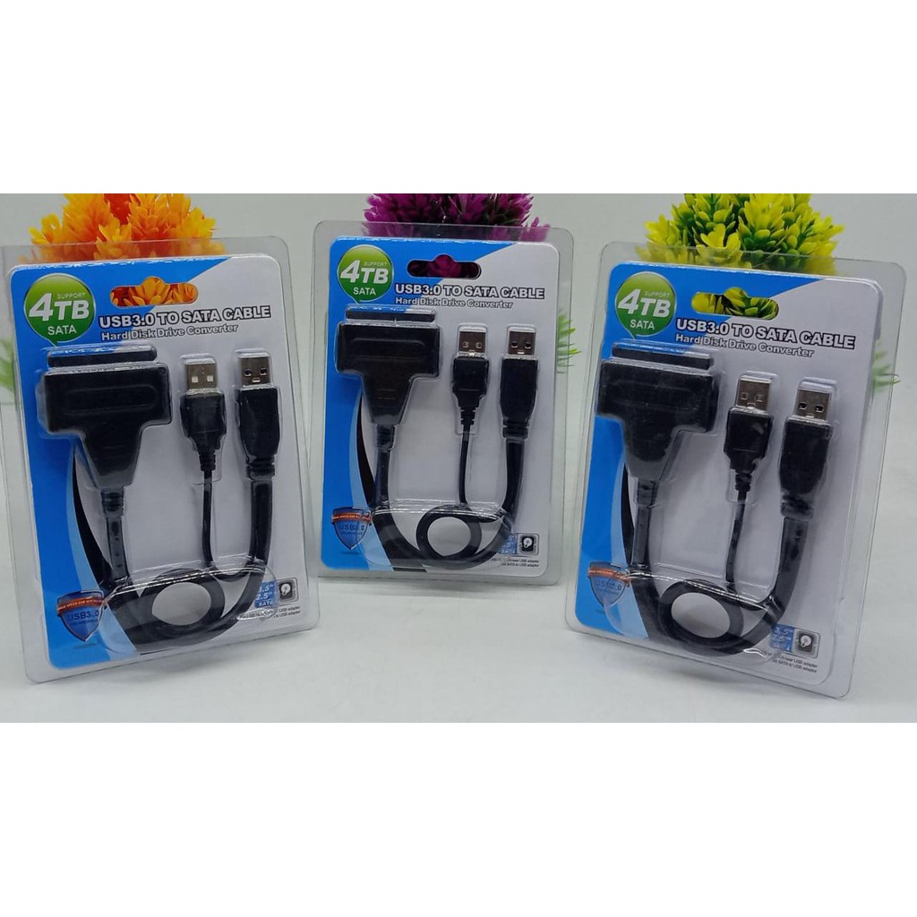Usb 3.0 TO SATA CABLE SUPPORT 4TB DATA CABLE Converter | Shopee Philippines