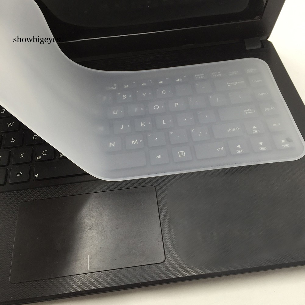 SGES_Silicone Waterproof Dust-proof Notebook Laptop Keyboard Protector ...