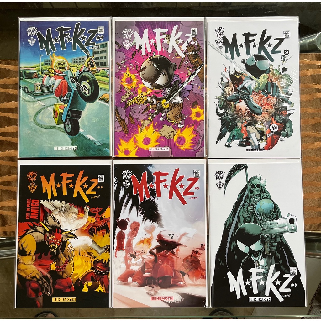 MFKZ (2021 Series) 1st Story Arc Complete Set of 6 Regular Cover Issues ...