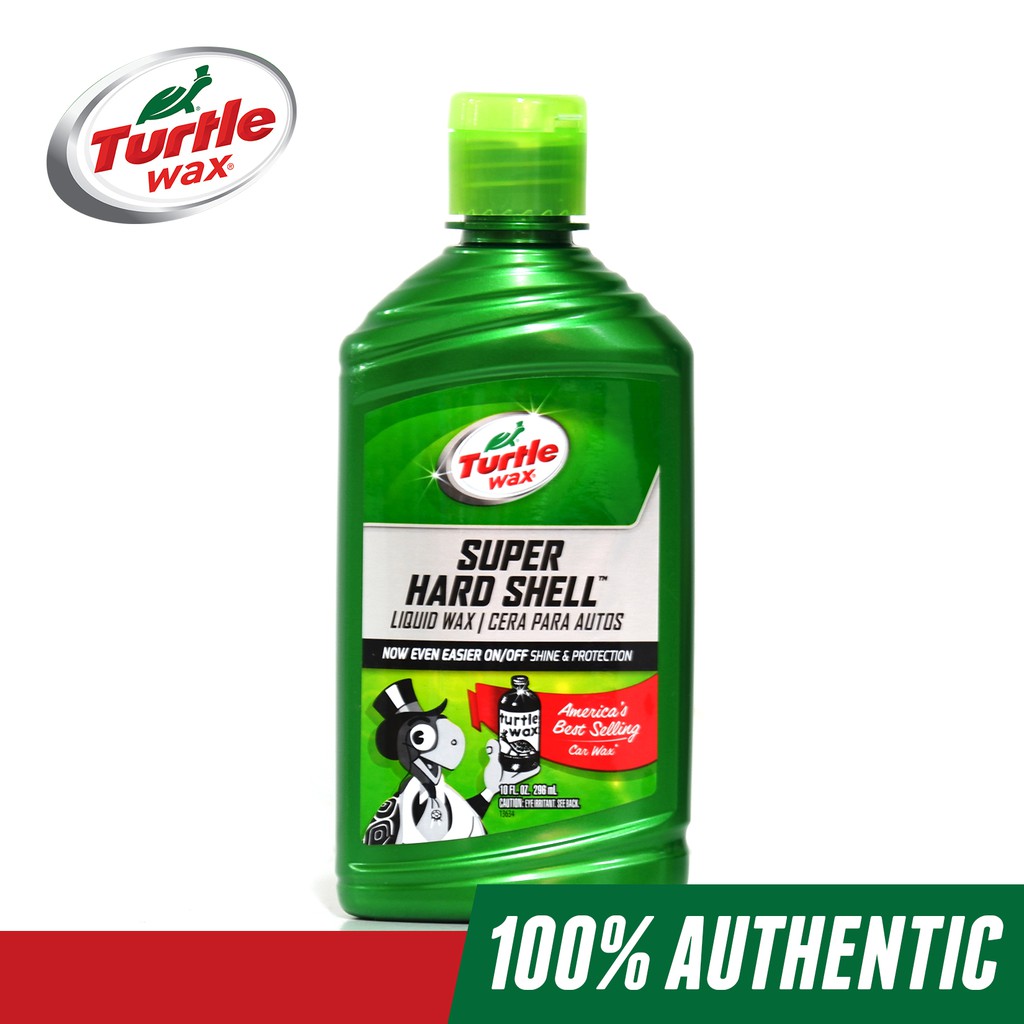 Turtle Wax Super Hard Shell Liquid Wax 10oz. T-127R(Outlet) | Shopee ...