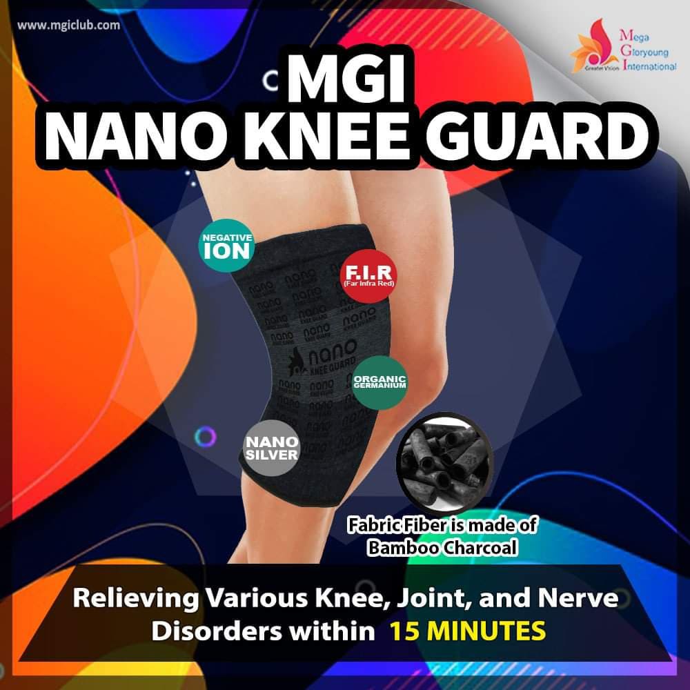 Mgi Nano Knee Guard 4-in-1 Contents | Shopee Philippines