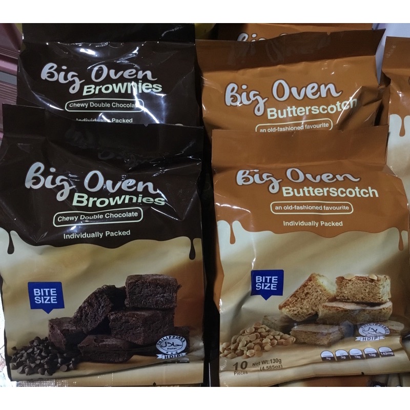 Big Oven 130g Butterscotch & Brownies | Shopee Philippines