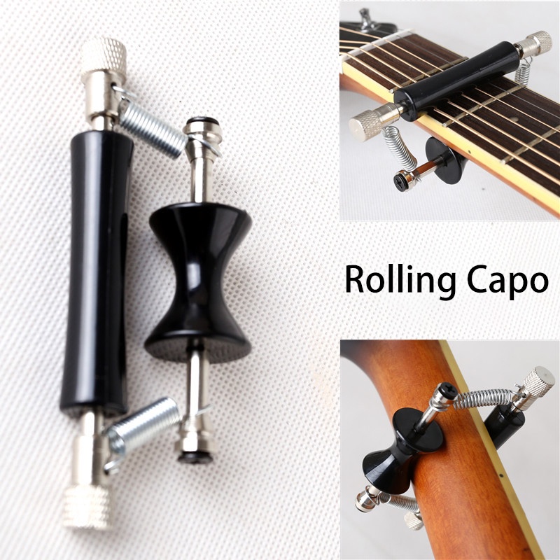 Guitar Rolling Capo Slides Easy Tunning Capo for 6-String guitar capo ...