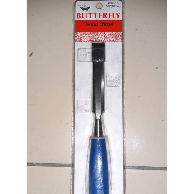 Butterfly Wood Chisel (Pait Or Paet) 5/8 | Shopee Philippines
