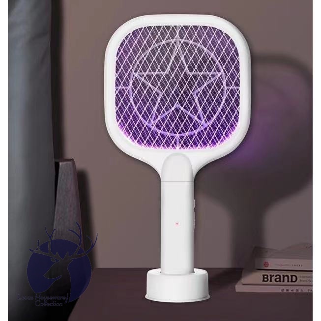 MOSQUITO SWATTER KILLER / FLY SWAT / ELECTRIC INSECT RACKET SWATTER ...