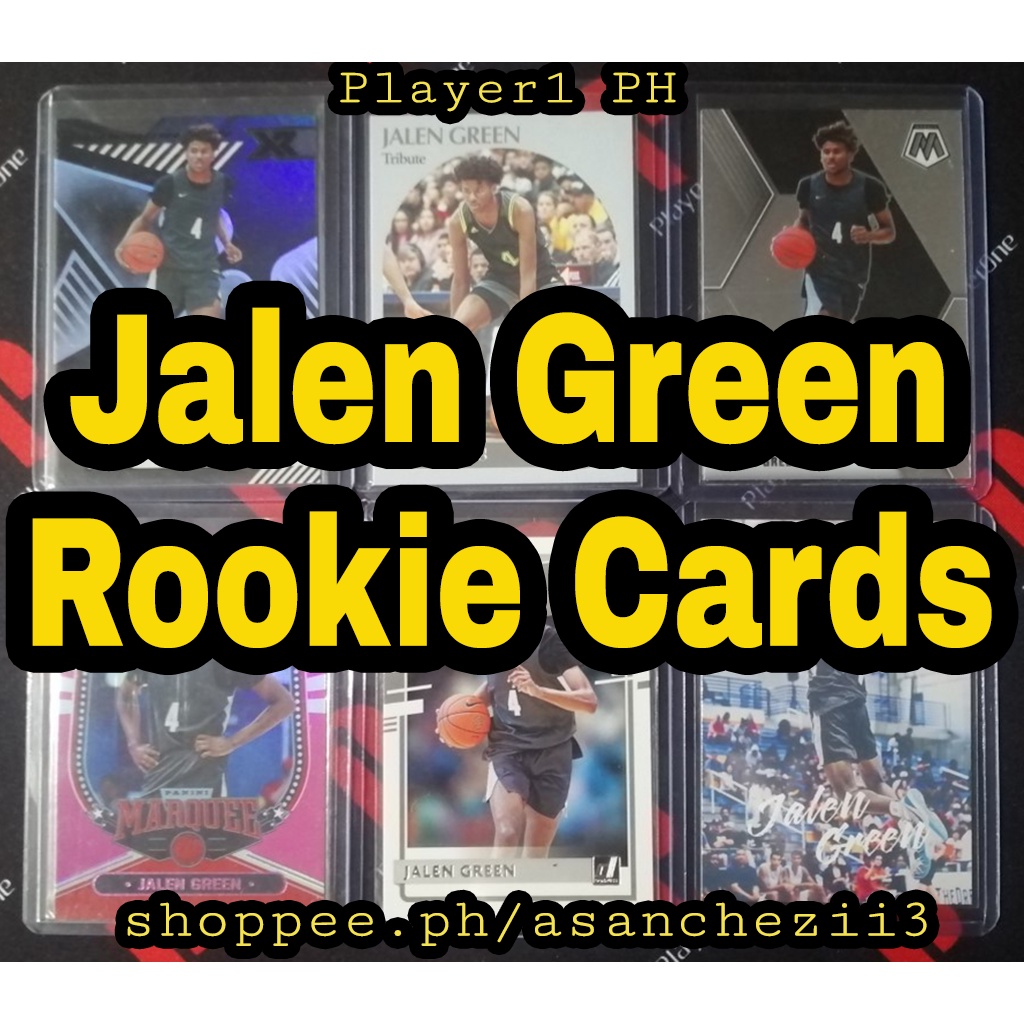 Jalen Green NBA Rookie Card (RC)(Check Variations)(Instant Collection ...