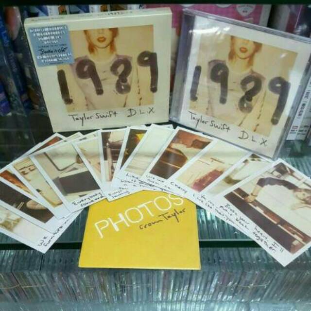 Taylor Swift 1989 Dlx Edition Free Polaroid Import Cd | Shopee Philippines